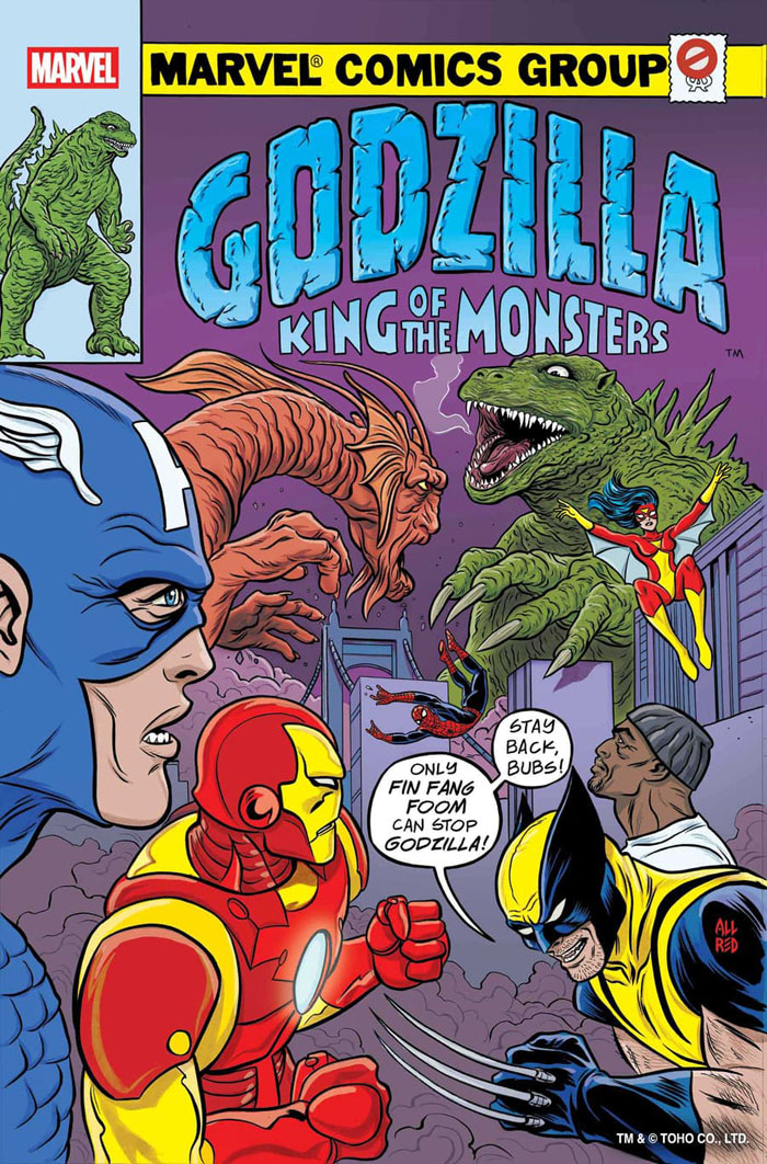 godzillavsavengers2025001_allred_kingofmonsters – SMASH PAGES